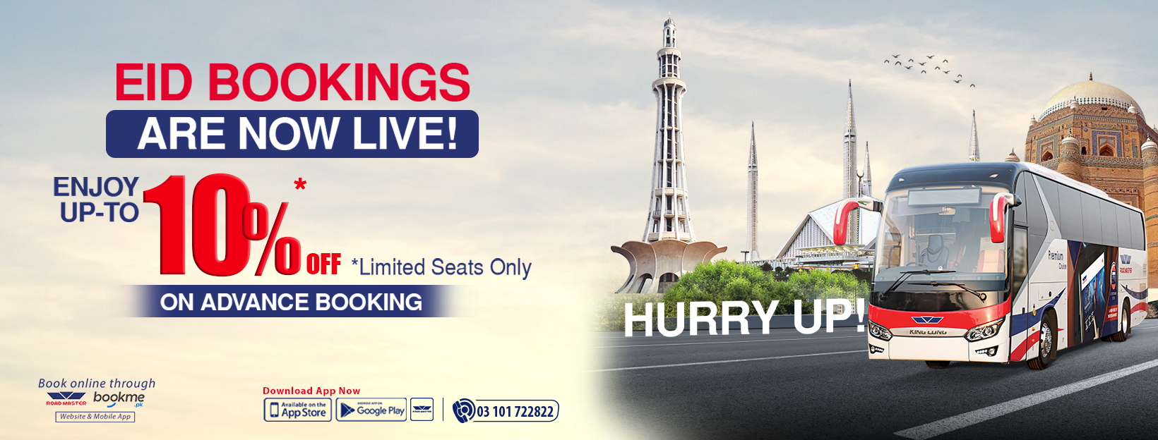 Road Master Premium Bus Service Pakistan | Road Master Cargo